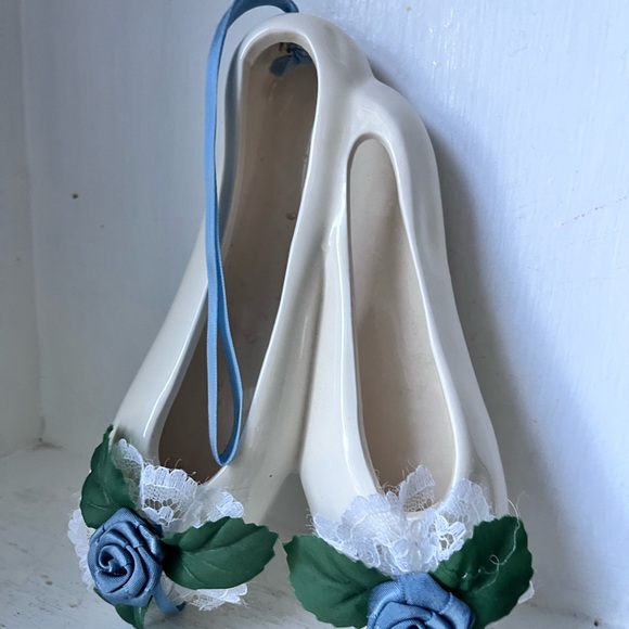 Accents | Vintage Ceramic Ballerina Slippers | Poshmark